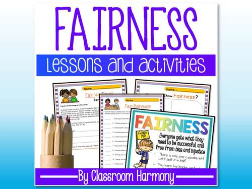 Fairness SEL Lessons & Activities | Character Education for Grades K-5