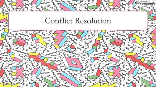 Recess Queen Conflict Resolution I Message No Prep SEL Lesson w book ...