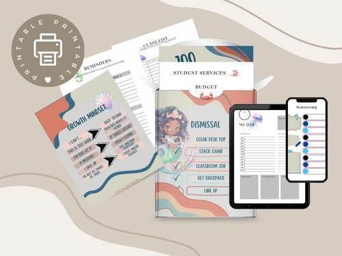 Mermaid Decor Bundle: Classroom Overhaul by Library of Liebe | TPT