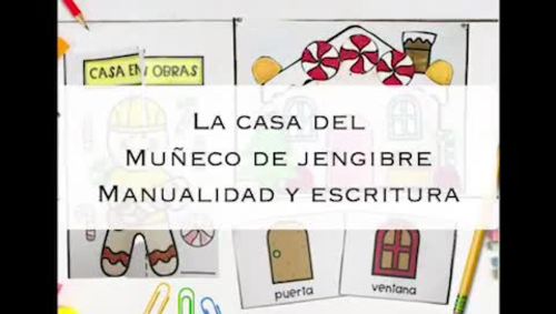Gingerbread Man Craft in Spanish | Actividad hombre de jengibre | Navidad