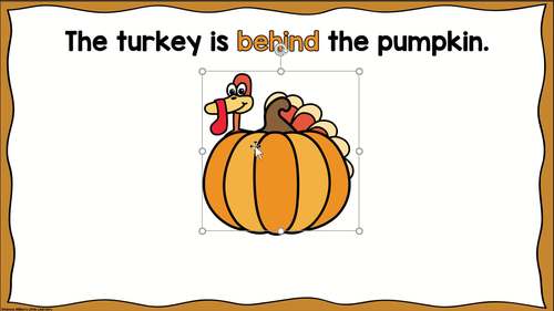 Where Is The Turkey? | Preposition Words | Digital and Printable ...