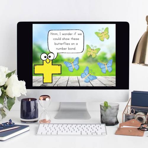 Plus Sign | Add within 10 | Addition to 10 | 1st Grade Math Lesson Slides