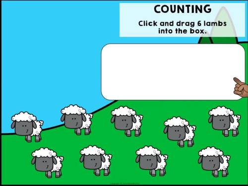 Counting One to One Correspondence Google Slides™ Activity by Tech ...