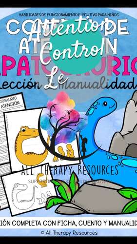 EXECUTIVE FUNCTIONING SKILLS CRAFT & LESSON - ATTENTION CONTROL - SPANISH