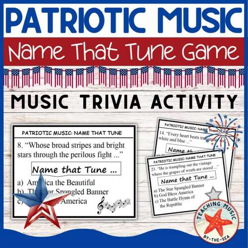 Patriotic Music Music Name That Tune Trivia Game | USA American Music ...