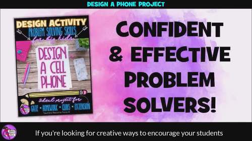 Design a Cell Phone Project | STEM, Entrepreneurship, PBL for GATE ...