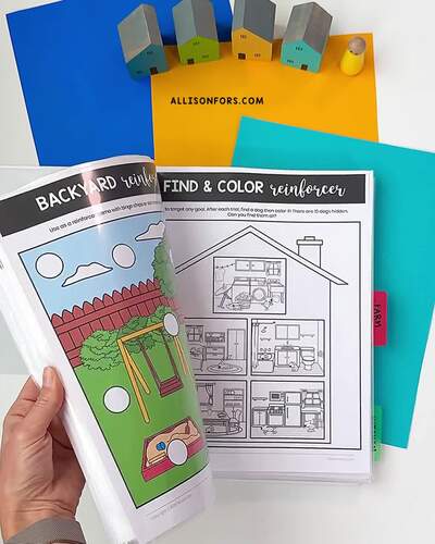 On-The-Go Playhouse – NO PREP Play Based Speech Therapy Activities