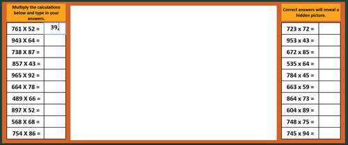 Mystery Digital Pixel Art NO PREP - Pumpkin 3-digit by 2-digit ...