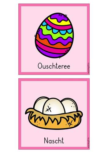 D'Hong (Ouschteren) - Bündel by teaching101lu | TPT