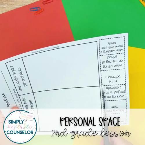 Personal Space and Body Boundaries School Counseling Lesson | TPT