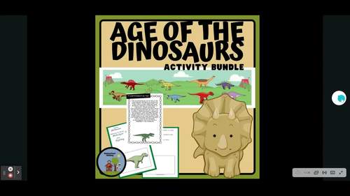 Dinosaur Activity Bundle by Happy Hive Homeschooling | TPT