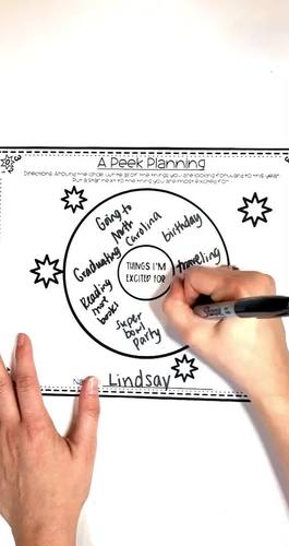 New Years Writing Craft by Sweetnsauerfirsties | TpT