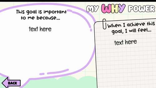 January Vision Board & Goal Tracker | Interactive SEL Goal Setting ...