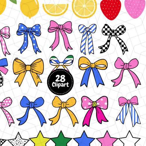 Bulletin Board Letters : Pastel Summer Lemon Theme by VividDoodle