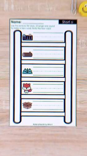 Word Ladder Chains Processes Phonological and Phonemic Awareness ...