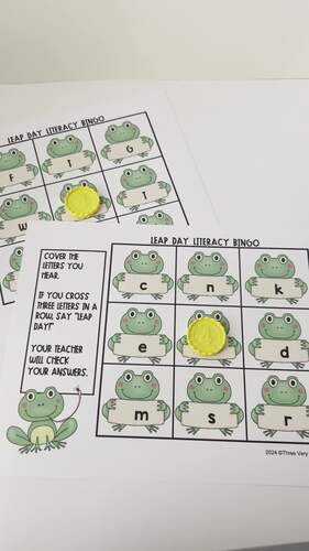 Leap Day Literacy BINGO! by Three Very Busy Bees | TPT