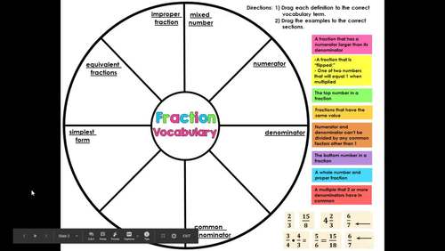 Dividing Fractions With Models Worksheets Notes Fraction Division 6th ...