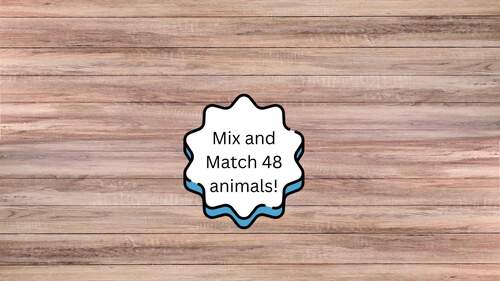 Kids Animal Flashcard Memory Matching Game | Fun Learning Printable ...