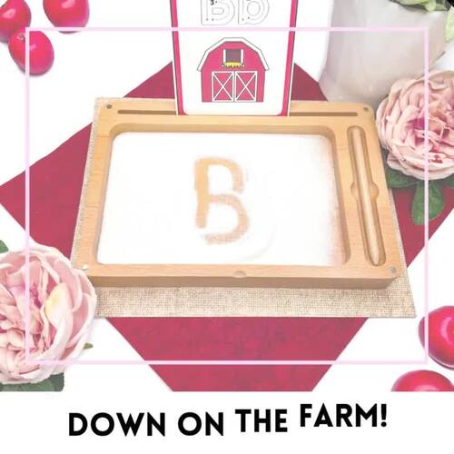 Farm Alphabet Initial Sounds & Letter Formation - Farm Animals Tracing ...