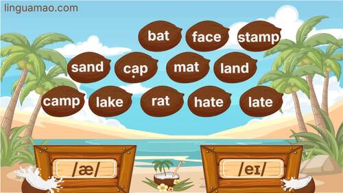 Long and Short A. Digital Sorting quiz by Linguamao ESL | TPT