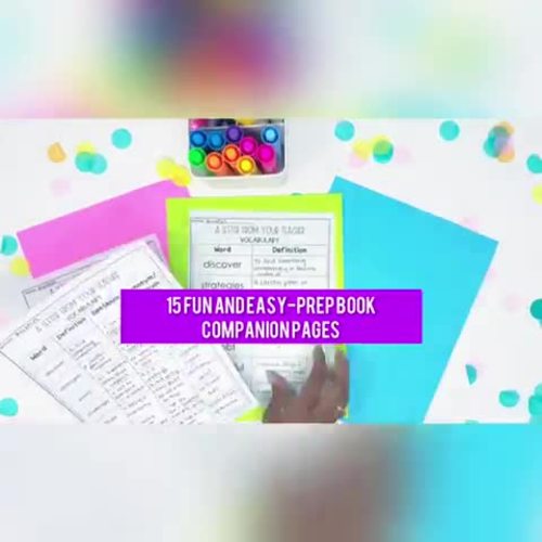 A Letter From Your Teacher End of Year Book Companion Novel Study
