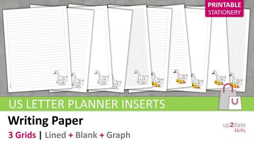 Writing Paper for Mother's Day Crafts and Father's Day Crafts - US ...