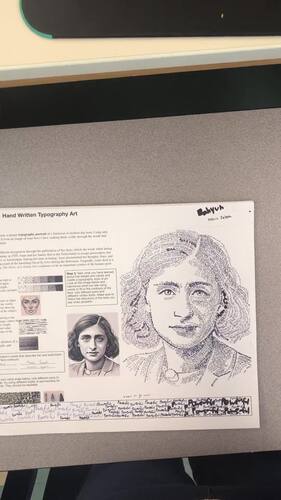 Hero Portraits: Hand Written Typography/Micrography Word Art by WallerColor