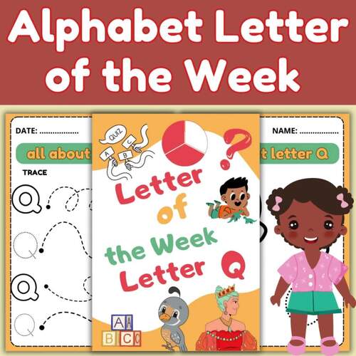 Alphabet Letter of the Week Worksheets -Games, Letter of the Week ...