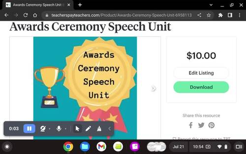 Awards Ceremony Speech Unit by The Drama GOAT | TPT