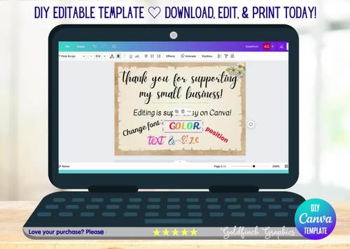 PTSO/PTSA Thank you for your sponsorship letter to a business, editable ...