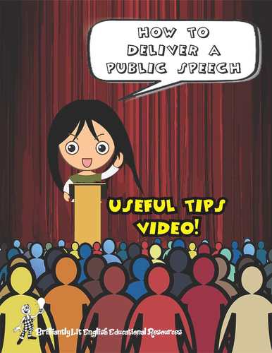How to deliver a public speech by Brilliantly Lit | TPT