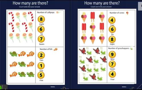 Kids learn to count 1-10 Digital for use on PC - English | TPT