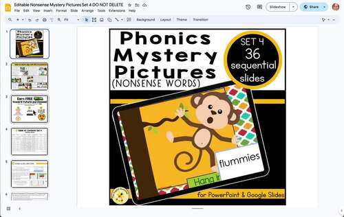 Digital Phonics - Nonsense Word Mystery Picture Set 4 - UFLI ...