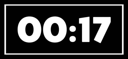 18 All Black Countdown Timer Classroom Management Tool Morning Meeting ...