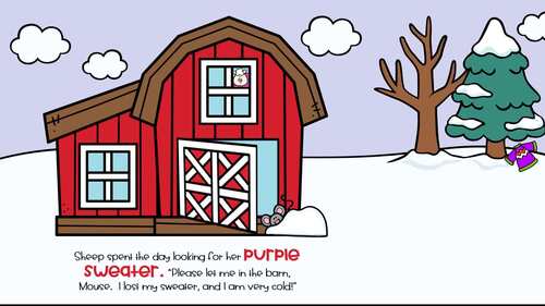 Winter on the Farm | Interactive PowerPoint Slide Show by Core Connect AAC