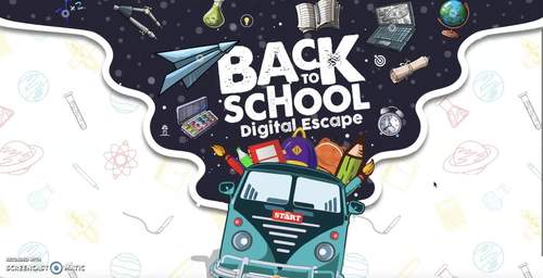 Back to School Digital Escape Room - Team Building & Smart Goal Setting ...