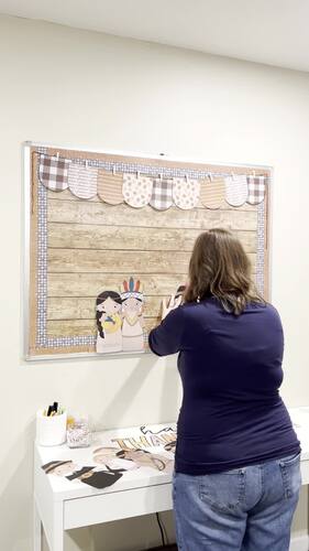 Pilgrims & Native Americans - First Thanksgiving - November Bulletin ...