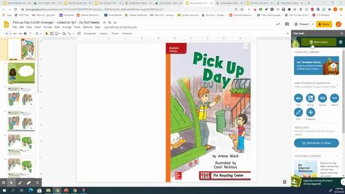 Peardeck Wonders Small Group Reading Unit 2 week 1 BUNDLE by JL Learning