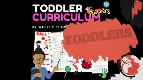 Toddler Curriculum - 32 Thematic Units by Creative Worksheets | TpT