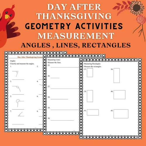 No PREP Geometry Day After Thanksgiving Activity Extensive Geometry ...