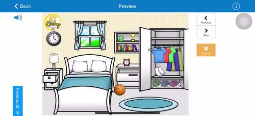 Answering WHAT Questions (with audio) | Bedroom Edition (NO PRINT, NO PREP)