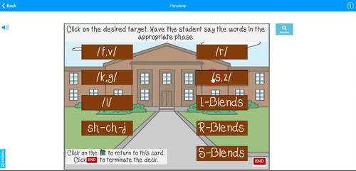 Back to School Search and Find for BOOM Cards for Speech Therapy