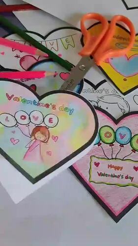 Valentine's day Cards for the Primary Classroom. Activities by Aliceza ...