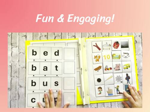 CVC Word to Picture Sort_Fundations_Unit 2_Week 2 by Good-Hearted Teacher