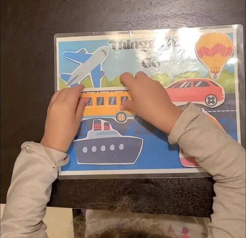 Things That Go Transportation Activity | Preschool & Kindergarten Printable
