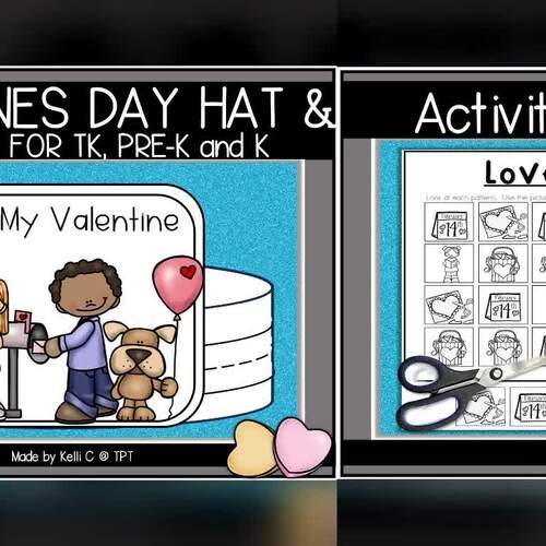 Crown Template for Valentines Day Plus Additional Learning Activities