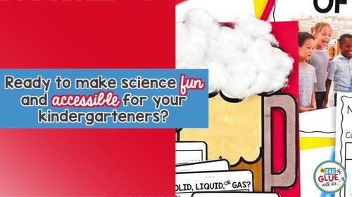 States of Matter, Properties of Matter Kindergarten Unit: Worksheets ...