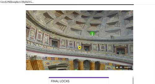 Greek Philosophers DIGITAL ESCAPE ROOM for Google Drive® | Ancient Greece