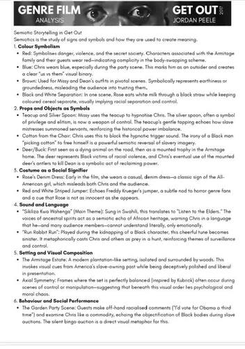 Film Genre Studies Workbook by Miss L's Class | TPT