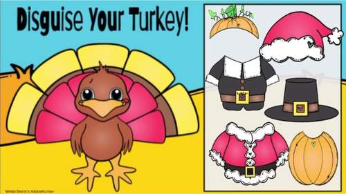 Turkey in Disguise Activities & Home Project | Digital & Printable